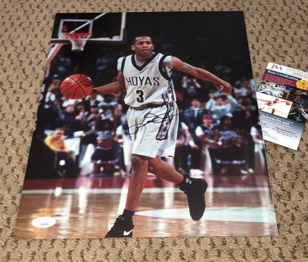 Allen Iverson Autographed Memorabilia | Signed Photo, Jersey ...