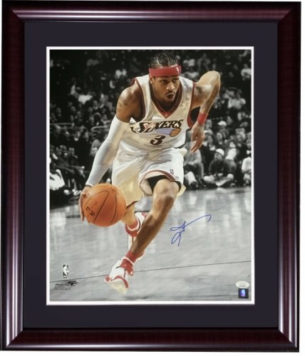 Allen Iverson Autographed Memorabilia | Signed Photo, Jersey ...