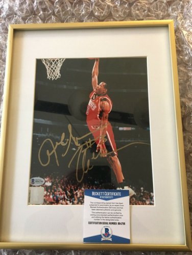 Allen Iverson Autographed Memorabilia | Signed Photo, Jersey ...