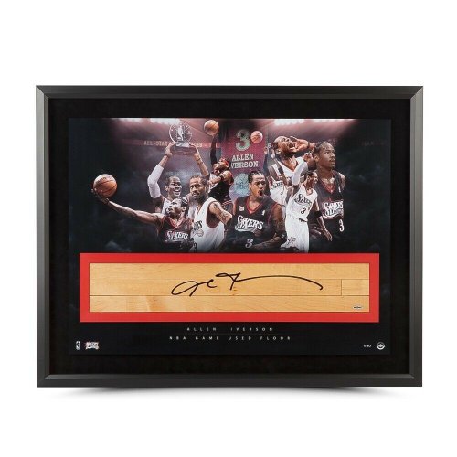 Allen Iverson Autographed Memorabilia | Signed Photo, Jersey ...
