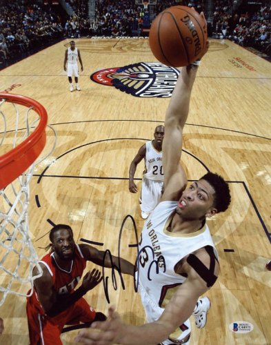 Anthony Davis Autographed Memorabilia | Signed Photo, Jersey ...