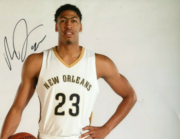 Anthony Davis Autographed Memorabilia | Signed Photo, Jersey ...