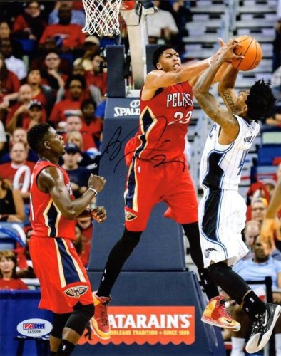 Anthony Davis Autographed Memorabilia | Signed Photo, Jersey ...