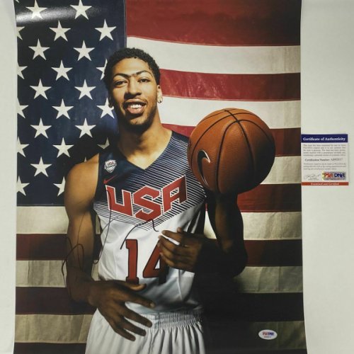 Anthony Davis Autographed Memorabilia | Signed Photo, Jersey ...