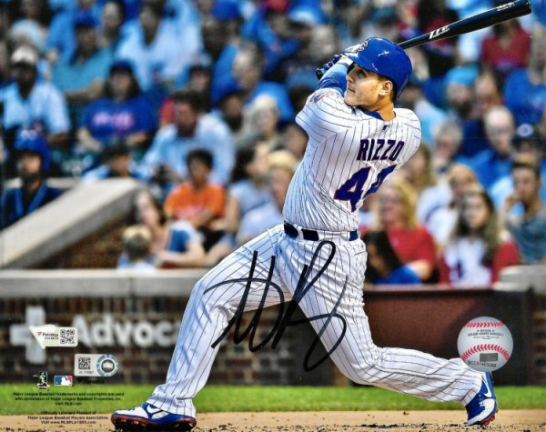 Anthony Rizzo Autographed Memorabilia | Signed Photo, Jersey ...