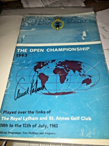 Arnold Palmer Golf Memorabilia & Signed Golf Collectibles