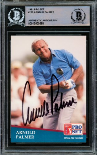 Arnold Palmer Golf Memorabilia & Signed Golf Collectibles