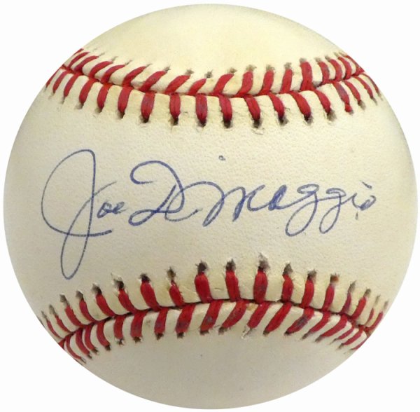 Joe Dimaggio | Autographed Baseball Memorabilia & MLB Merchandise