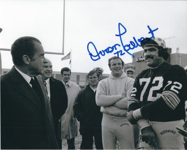 Autographed Signed Diron Talbert 8x10 Washington Redskins Photo