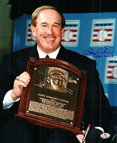 Gary Carter Autographed Memorabilia | Signed Photo, Jersey ...