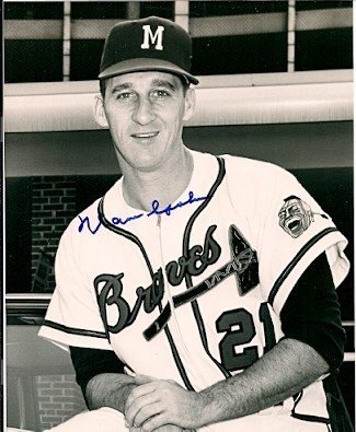 Warren Spahn Autographed Memorabilia | Signed Photo, Jersey ...