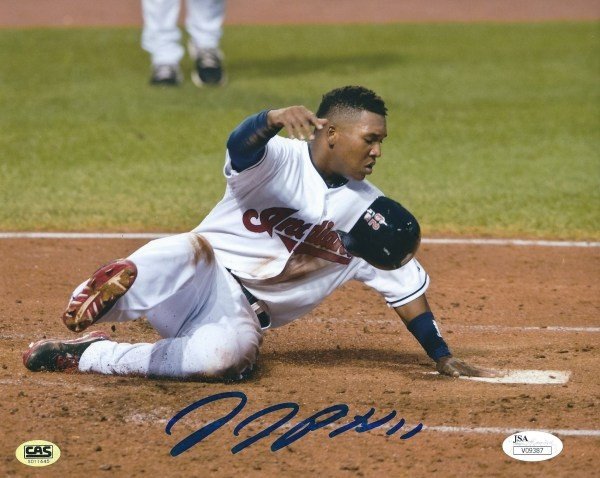 Jose Ramirez Autographed Memorabilia | Signed Photo, Jersey ...