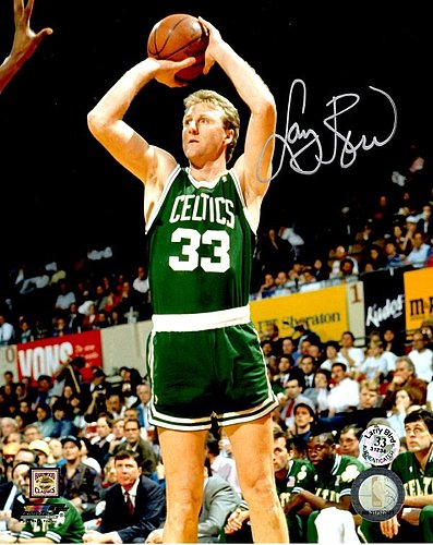 Larry Bird | Autographed Baketball Memorabilia & NBA Merchandise