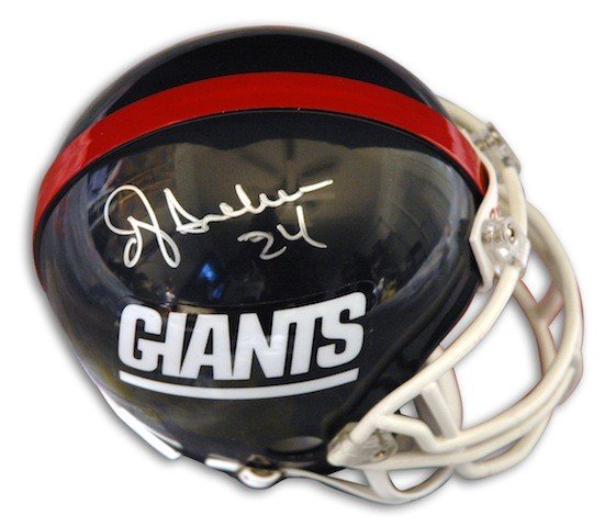 Autographed New York Giants Mini Helmets | Signed Mini Helmets