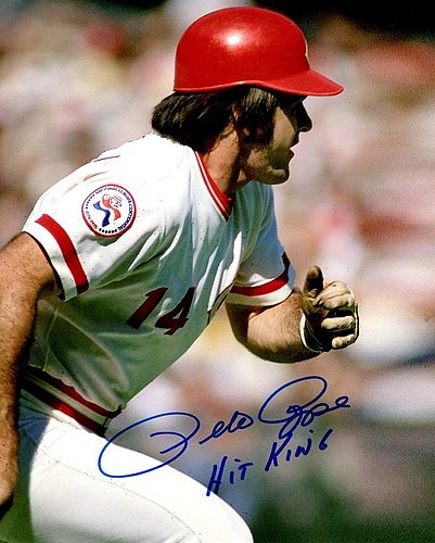 Pete Rose | Autographed Baseball Memorabilia & MLB Merchandise