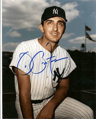 Joe Pepitone Autographed Memorabilia | Signed Photo, Jersey ...