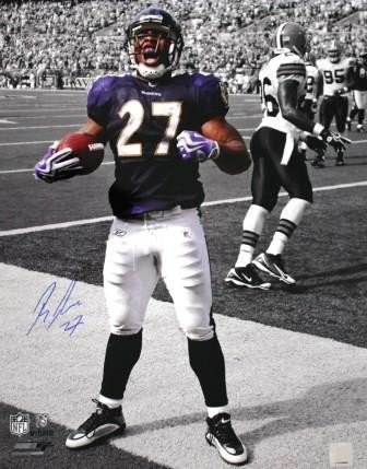 Ray Rice Autographed Memorabilia | Signed Photo, Jersey, Collectibles ...