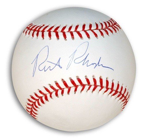 Autographed Signed Rick Rhoden Rawlings Official Major League Baseball ...
