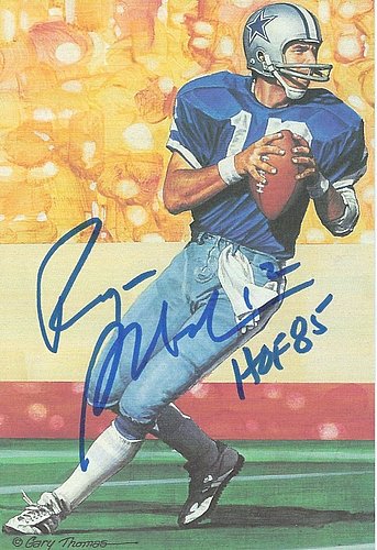 Roger Staubach | Autographed Football Memorabilia & NFL Merchandise