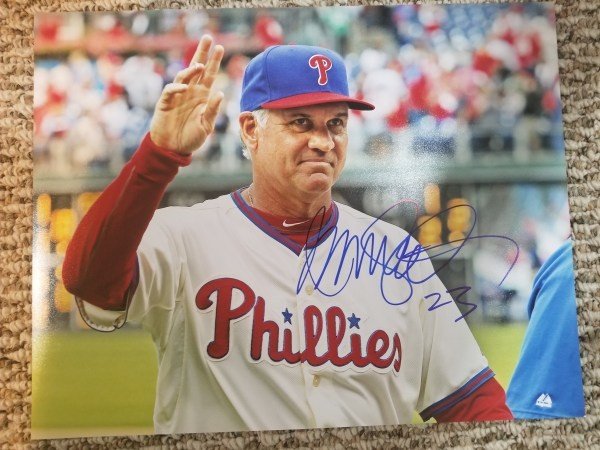 Ryne Sandberg Autographed Memorabilia | Signed Photo, Jersey ...