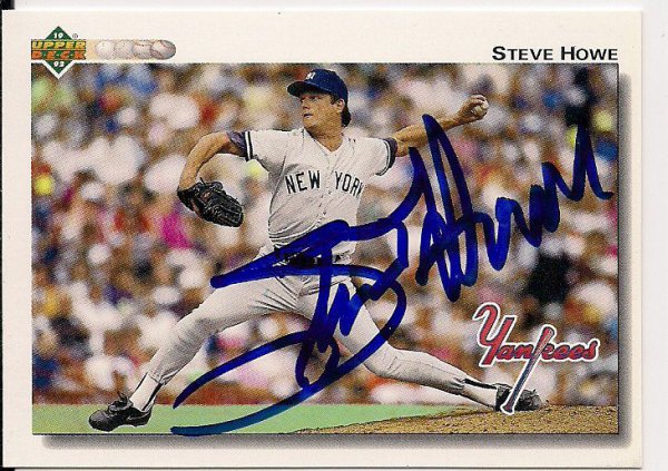 Steve Howe Autographed Memorabilia | Signed Photo, Jersey, Collectibles ...