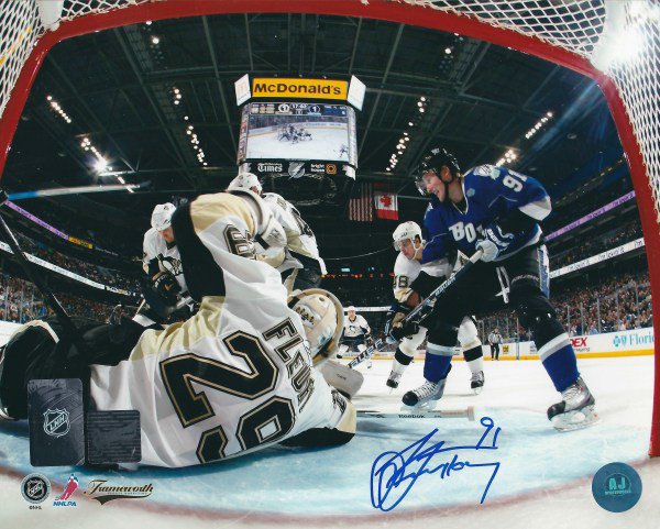 Steven Stamkos | Autographed Hockey Memorabilia & NHL Merchandise
