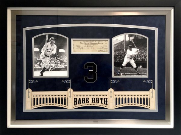 Babe Ruth Autographed Memorabilia | Signed Photo, Jersey, Collectibles ...
