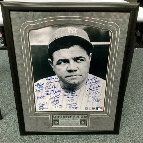 Babe Ruth Autographed Memorabilia | Signed Photo, Jersey, Collectibles ...