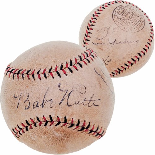 Babe Ruth Autographed Memorabilia | Signed Photo, Jersey, Collectibles ...