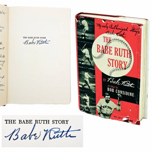 Babe Ruth Autographed Memorabilia | Signed Photo, Jersey, Collectibles ...
