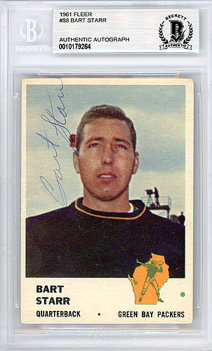 Bart Starr | Autographed Football Memorabilia & NFL Merchandise