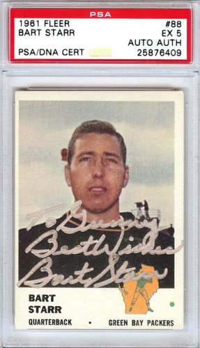 Bart Starr | Autographed Football Memorabilia & NFL Merchandise