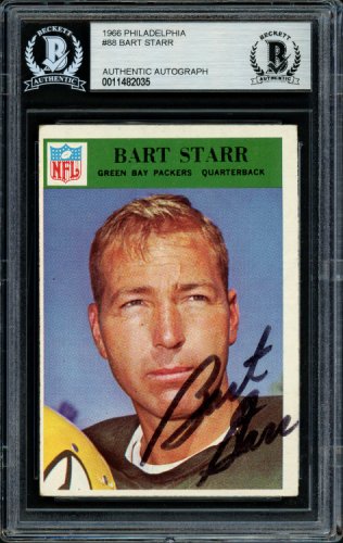 Bart Starr | Autographed Football Memorabilia & NFL Merchandise