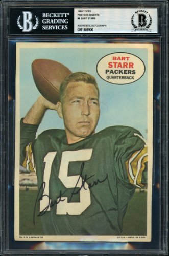 Bart Starr | Autographed Football Memorabilia & NFL Merchandise