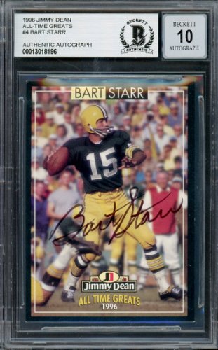 Bart Starr | Autographed Football Memorabilia & NFL Merchandise