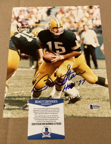 Bart Starr | Autographed Football Memorabilia & NFL Merchandise