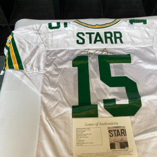 Bart Starr | Autographed Football Memorabilia & NFL Merchandise