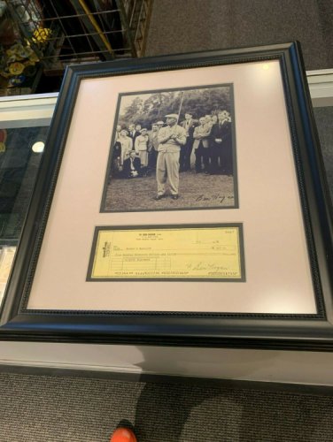 Ben Hogan Autographed Memorabilia | Signed Photo, Jersey, Collectibles ...