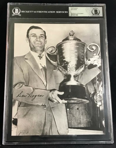 Ben Hogan Autographed Memorabilia | Signed Photo, Jersey, Collectibles ...