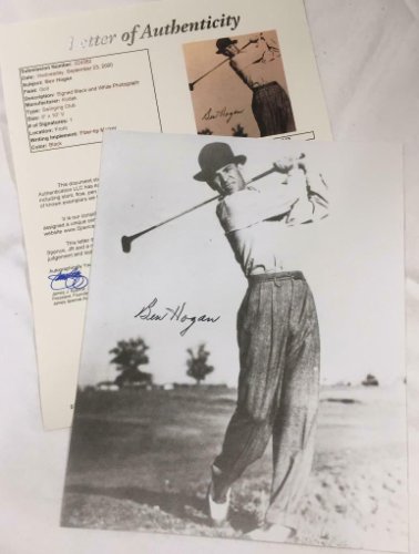 Ben Hogan Autographed Memorabilia | Signed Photo, Jersey, Collectibles ...