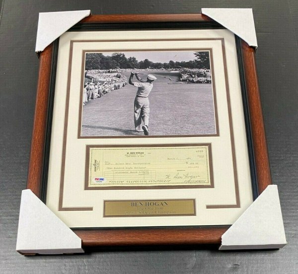 Ben Hogan Autographed Memorabilia | Signed Photo, Jersey, Collectibles ...