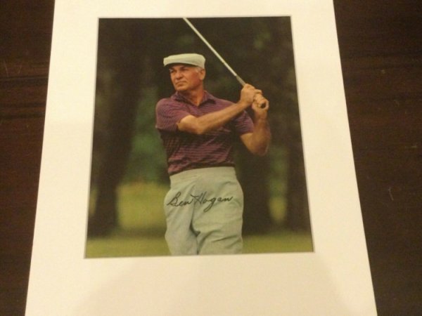 Ben Hogan Autographed Memorabilia | Signed Photo, Jersey, Collectibles ...