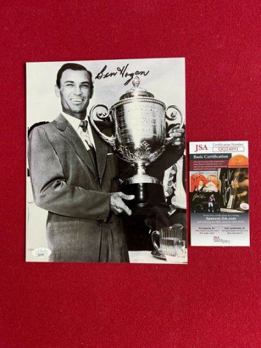 Ben Hogan Autographed Memorabilia | Signed Photo, Jersey, Collectibles ...