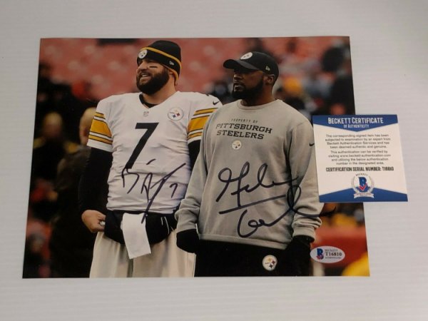 Ben Roethlisberger | Autographed Football Memorabilia & NFL Merchandise