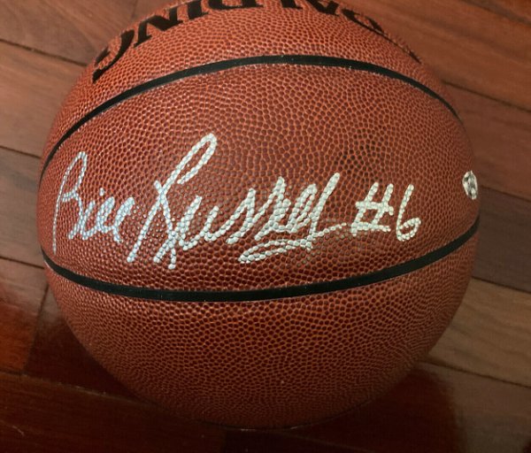 Bill Russell Autographed Memorabilia | Signed Photo, Jersey ...