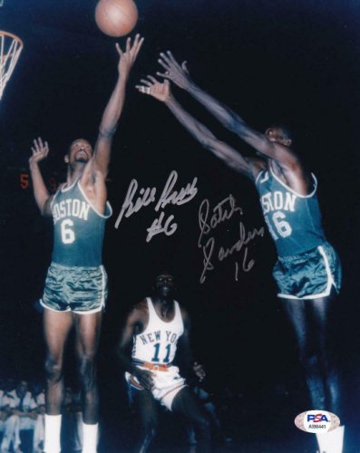 Bill Russell Autographed Memorabilia | Signed Photo, Jersey ...