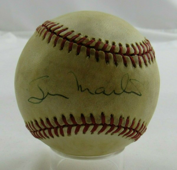 Billy Martin Autographed Memorabilia | Signed Photo, Jersey ...