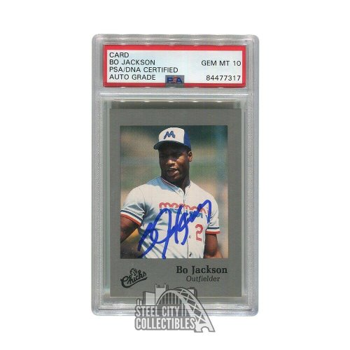 Bo Jackson Autographed Memorabilia | Signed Photo, Jersey, Collectibles ...