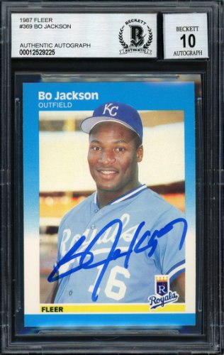 Bo Jackson Autographed Memorabilia | Signed Photo, Jersey, Collectibles ...