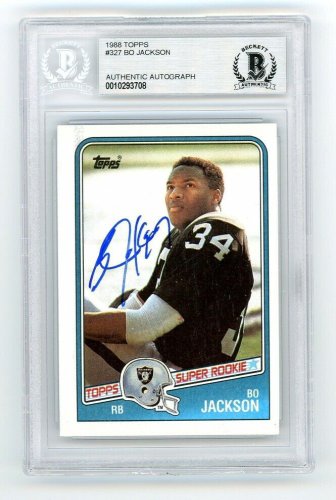 Bo Jackson Autographed Memorabilia | Signed Photo, Jersey, Collectibles ...